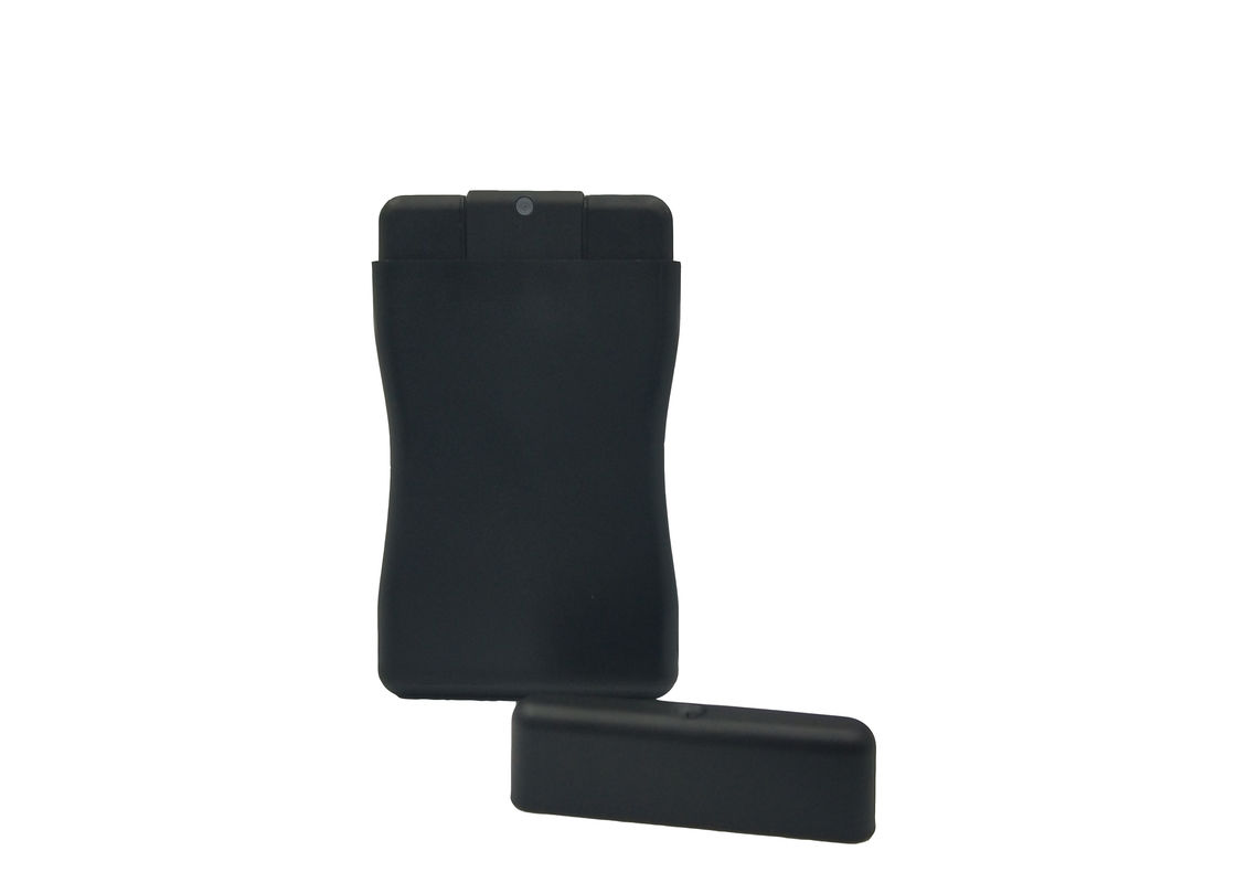 20ml Black Credit Card Spray Bottle Wave Type Small Size Easy To Carry